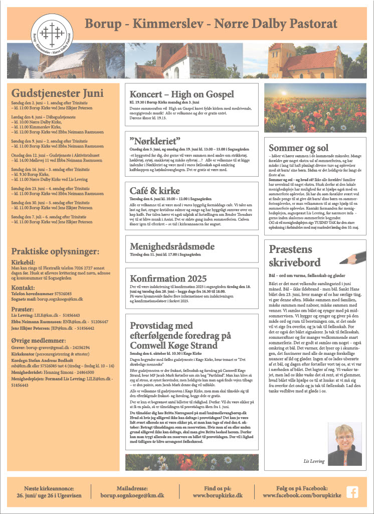 Forside | Borup-Kimmerslev-Nørre Dalby pastorat